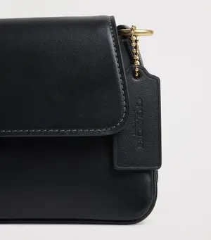 COACH Leather Jet Shoulder Bag