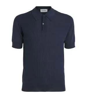 John Smedley Extra Fine Merino Wool Croall Polo Shirt