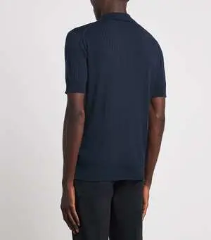 John Smedley Extra Fine Merino Wool Croall Polo Shirt