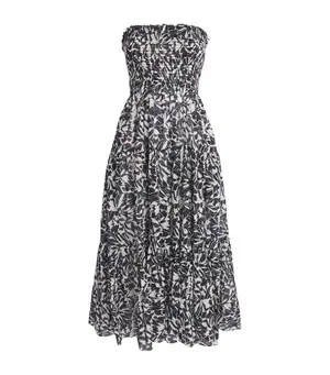 Ulla Johnson Cotton Lucca Cover-up - Navy