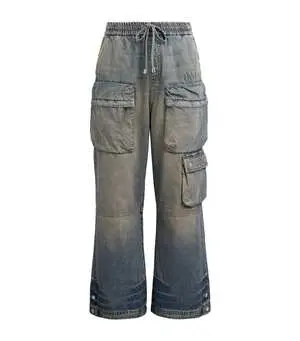 Amiri Cargo Wide-leg Jeans