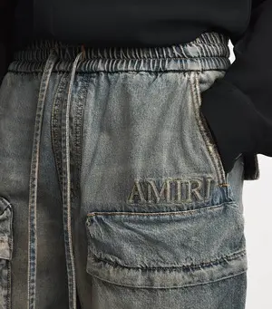 Amiri Cargo Wide-leg Jeans
