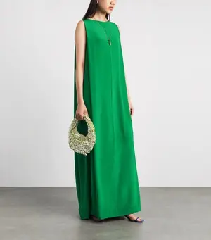 Staud Silk Dalia Maxi Dress