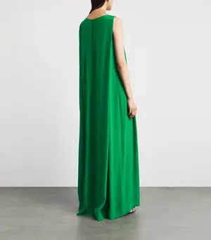 Staud Silk Dalia Maxi Dress
