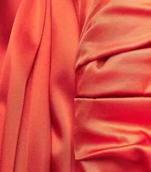 Staud Silk-blend Phare Maxi Dress