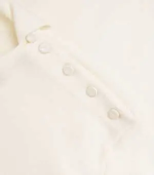 RÓHE Asymmetrical Collar Merino Wool Polo Sweater