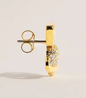 VIVIENNE WESTWOOD Embellished Heart Orb Stud Earrings