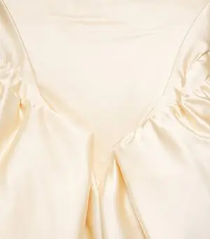 VIVIENNE WESTWOOD Satin Lady Corset Midi Dress