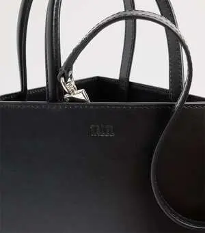 TALEL PARIS Leather Triangle Top-handle Bag