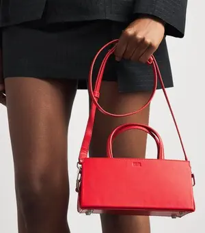 TALEL PARIS Leather V2 Baguette Bag