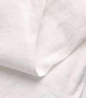 Brandon Maxwell Linen-blend Ridley Mini Dress