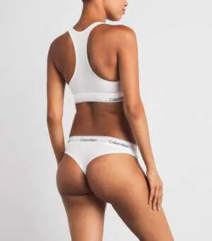 Calvin Klein Cotton-blend Icon Thong