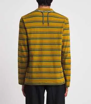 CRAIG GREEN Stripe Lace Long-sleeve T-shirt