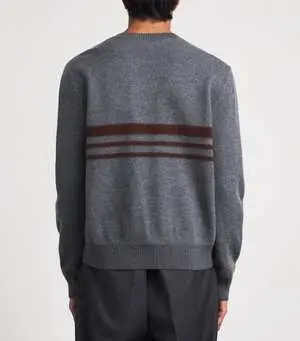 CRAIG GREEN Wool Felt Stripe Sweater