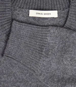 CRAIG GREEN Wool Felt Stripe Sweater