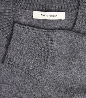 CRAIG GREEN Wool Felt Stripe Sweater