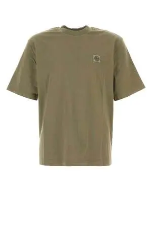 Stone Island Olive Cotton T-shirt - Green