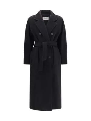 Max Mara 101801 Madame Coat - Black