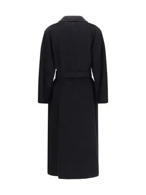 Max Mara 101801 Madame Coat - Black