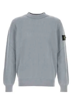 Stone Island Powder Cotton Sweater - Blue