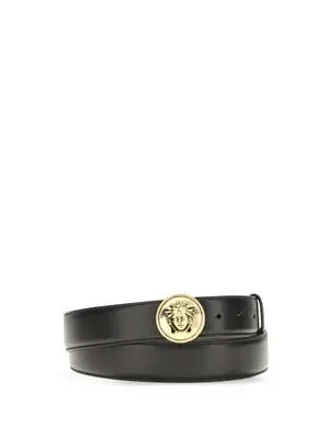 Men's Versace Black Belts