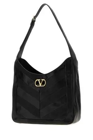 Valentino Garavani Leather Vlogo Signature Shoulder Bag