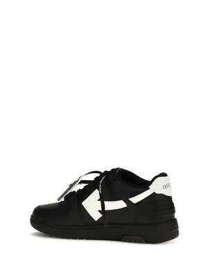 Off-White Out Of Office" Leather Sneakers - Black