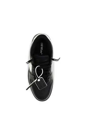 Off-White Out Of Office" Leather Sneakers - Black