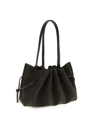 Yuzefi Scallop Shoulder Bag - Brown