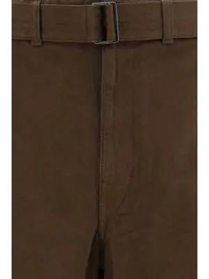 LEMAIRE Heavy Dyed Twill Belted Pants