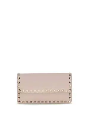 Valentino Garavani Rockstud Chain Wallet - Pink
