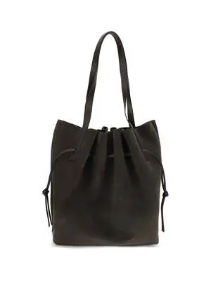 Yuzefi Suede Shoulder Bag - Brown