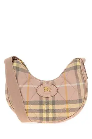 Burberry Embroidered Fabric Crossbody Bag - Multicolor