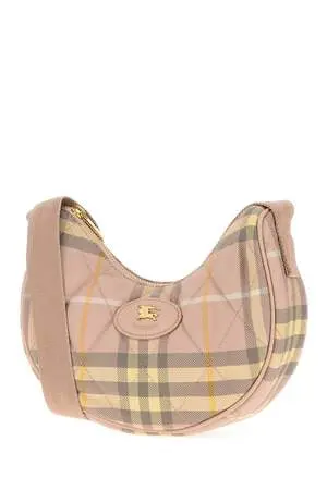 Burberry Embroidered Fabric Crossbody Bag - Multicolor