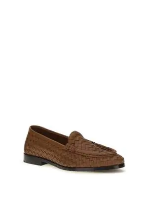 Bottega Veneta Silenzio Loafers - Brown