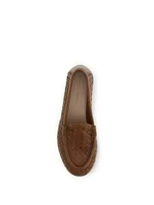 Bottega Veneta Silenzio Loafers - Brown
