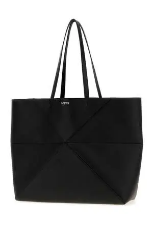 Loewe Leather Large Puzzle Fold Shopping Bag