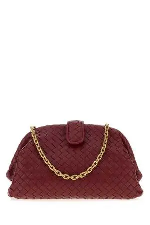 Bottega Veneta Small Lauren 1980 Clutch - Red
