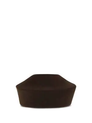 Loro Piana Carys Fur Hat - Brown