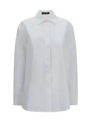 Dolce & Gabbana Classic Cotton Shirt - White