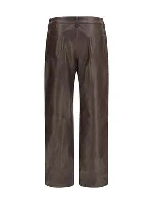 Magda Butrym Straight-leg Leather Pants