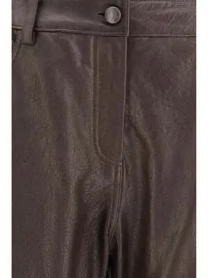 Magda Butrym Straight-leg Leather Pants