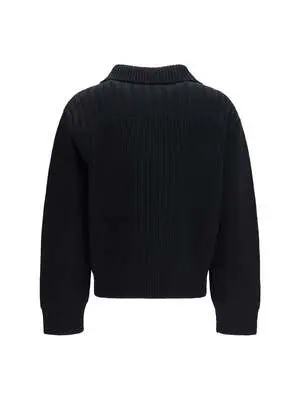Dries Van Noten Buttoned High-neck Cardigan