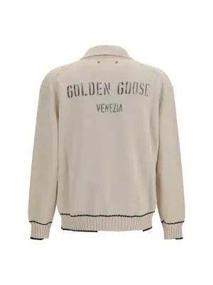 GOLDEN GOOSE Rindley Polo With Logo Print