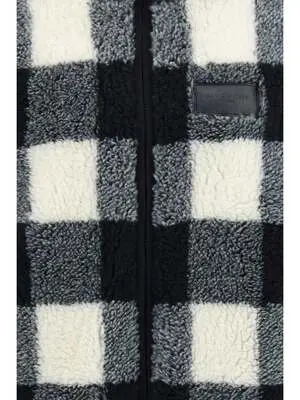 Givenchy Checked Wool-blend Teddy Jacket - Gray