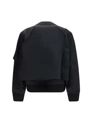 Sacai Cotton Chino And Nylon Twill Double Jacket