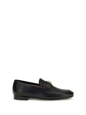 Valentino Garavani Vlogo Signature Nappa Loafers - Black