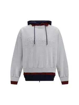 Balenciaga Layered Three-piece Hoodie - Multicolor