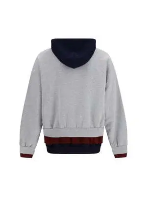 Balenciaga Layered Three-piece Hoodie - Multicolor