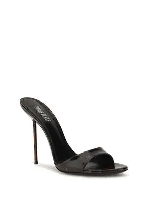 Paris Texas Lidia Patent Leather Mules - Black